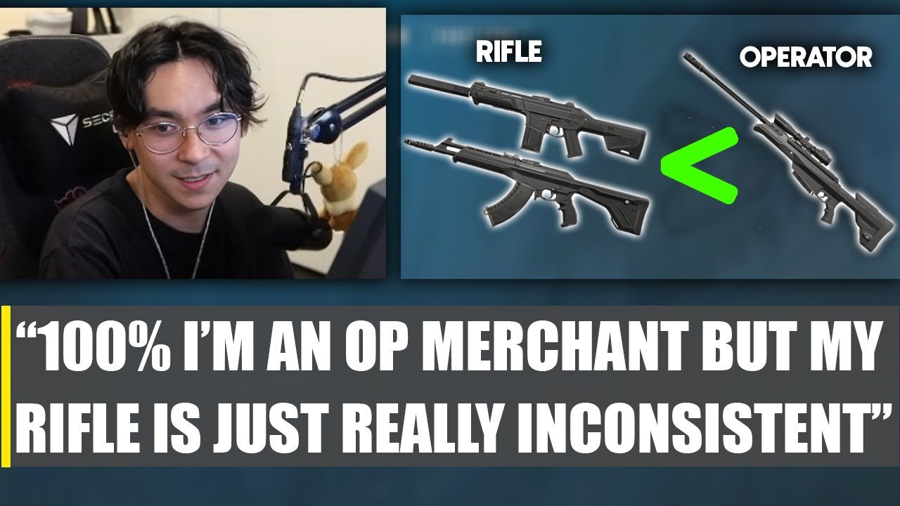 TenZ Explains Why He Likes Using Operator Compared to Rifles - YouTube