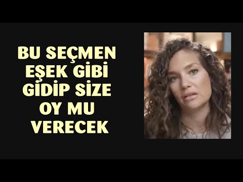 Nevşin Mengü'den muhalefete: Eşek gibi gidip size oy vermek zorunda mıyız