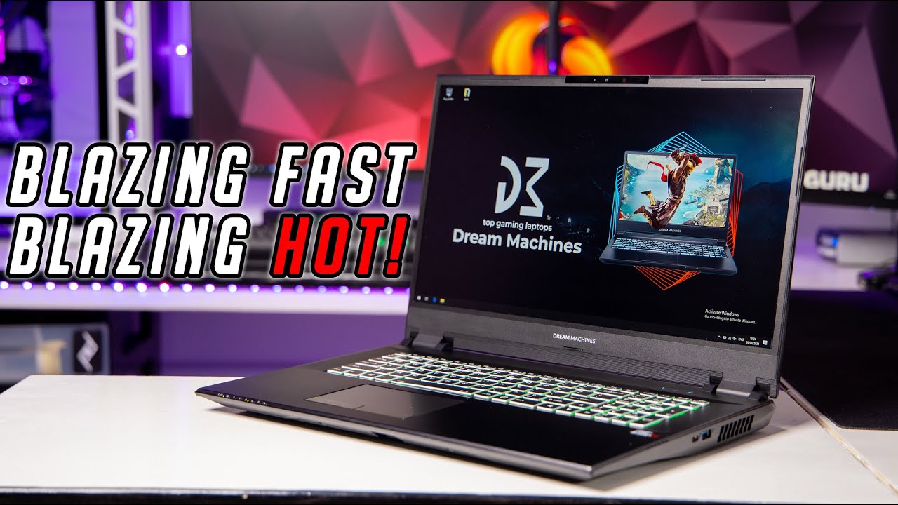 What a name!! Dream Machines RG2070S-17EU31 Gaming Laptop - YouTube