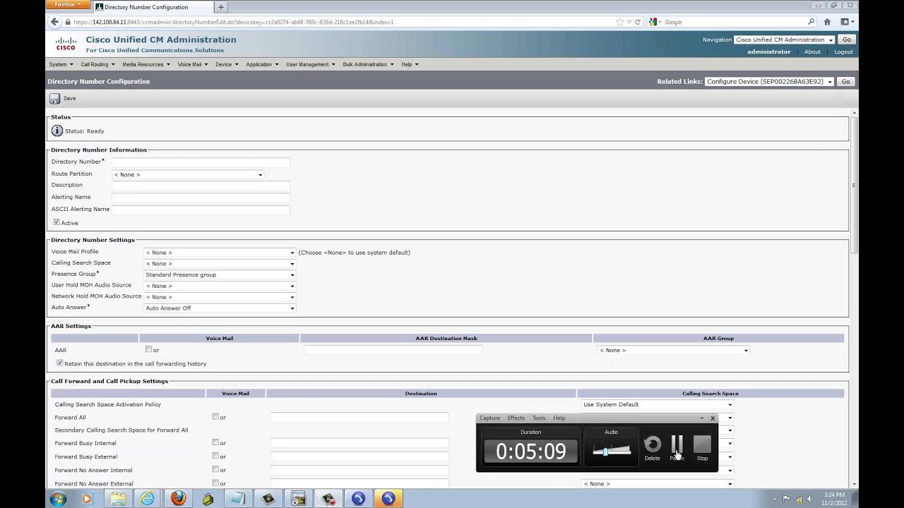 Lab 1.6 CUCM Region Codec - YouTube