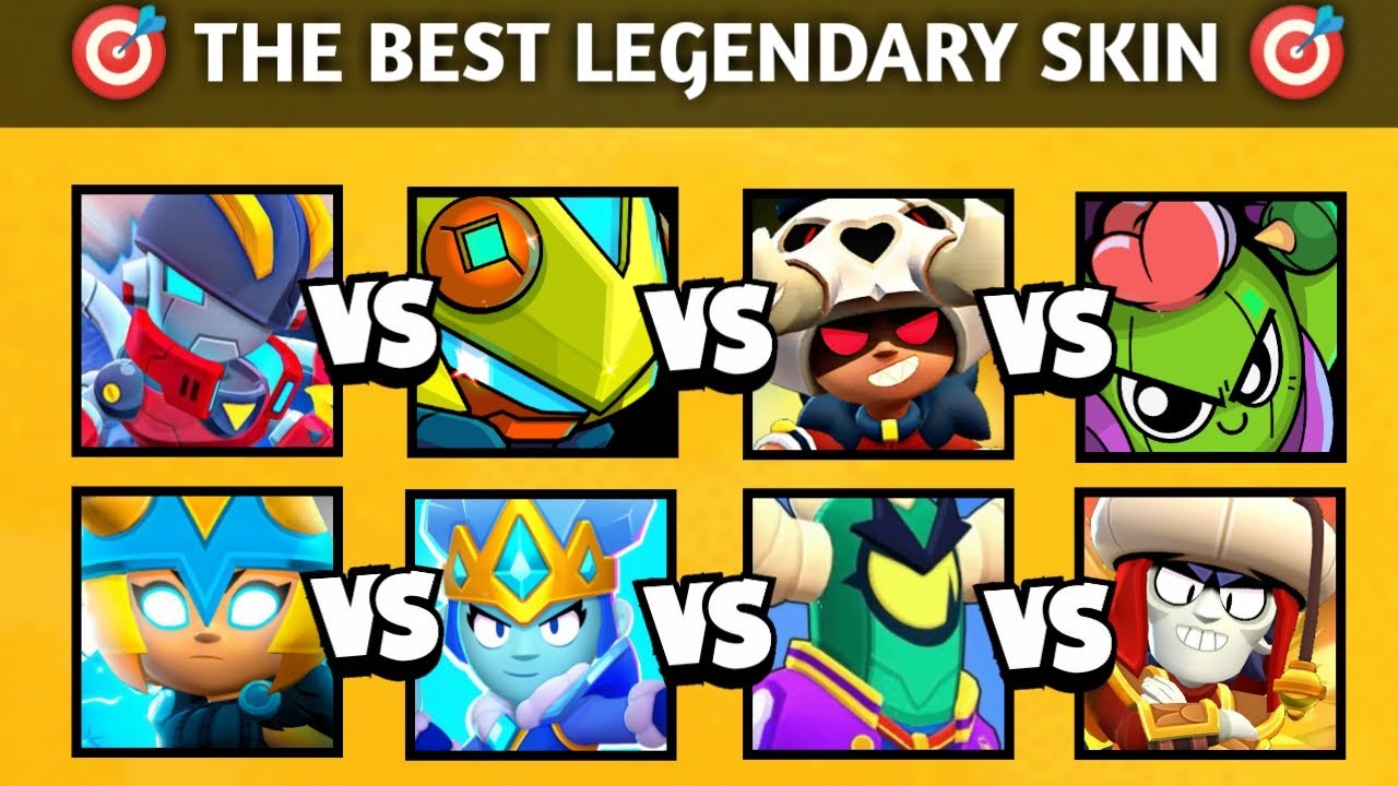 WHICH IS THE BEST LEGENDARY SKIN? | DRACO NEW BRAWLER | BRAWL STARS ...