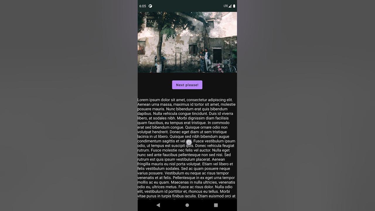 Jetpack Compose Collapsable Parallax Image Setting Status Bar Color - YouTube
