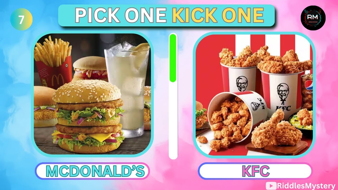 Pick One Kick One| Junk Food Edition |Food Challenge - YouTube