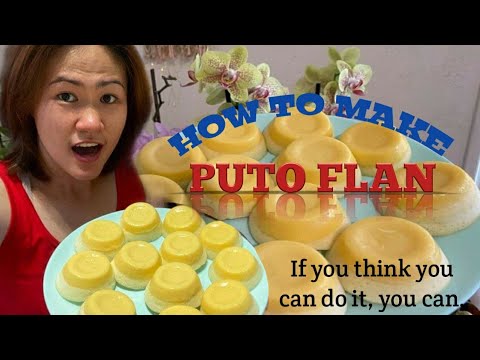 Vlog #24-How to make Puto Flan/Leche Puto? - YouTube