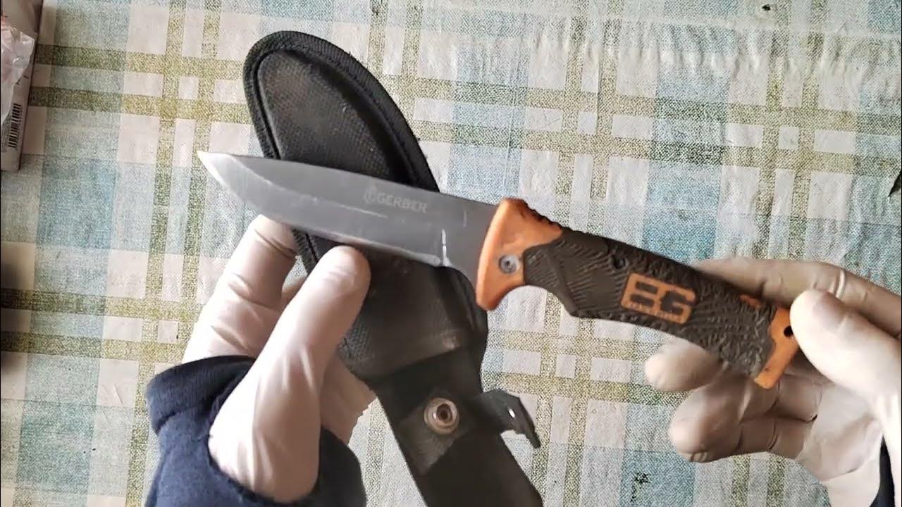 нож Гербер сталь 7cr17mov - YouTube