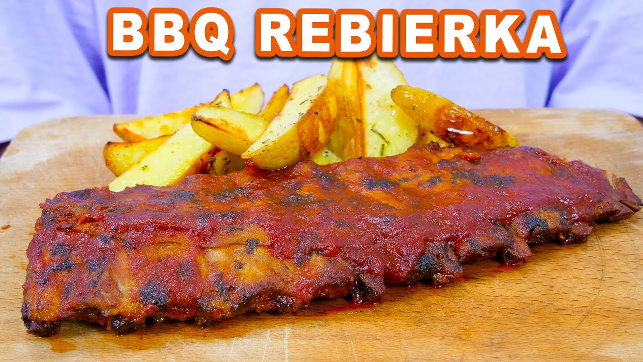 Bravčové rebierka s domácou BBQ omáčkou a s pečenými zemiakmi | Viktor ...