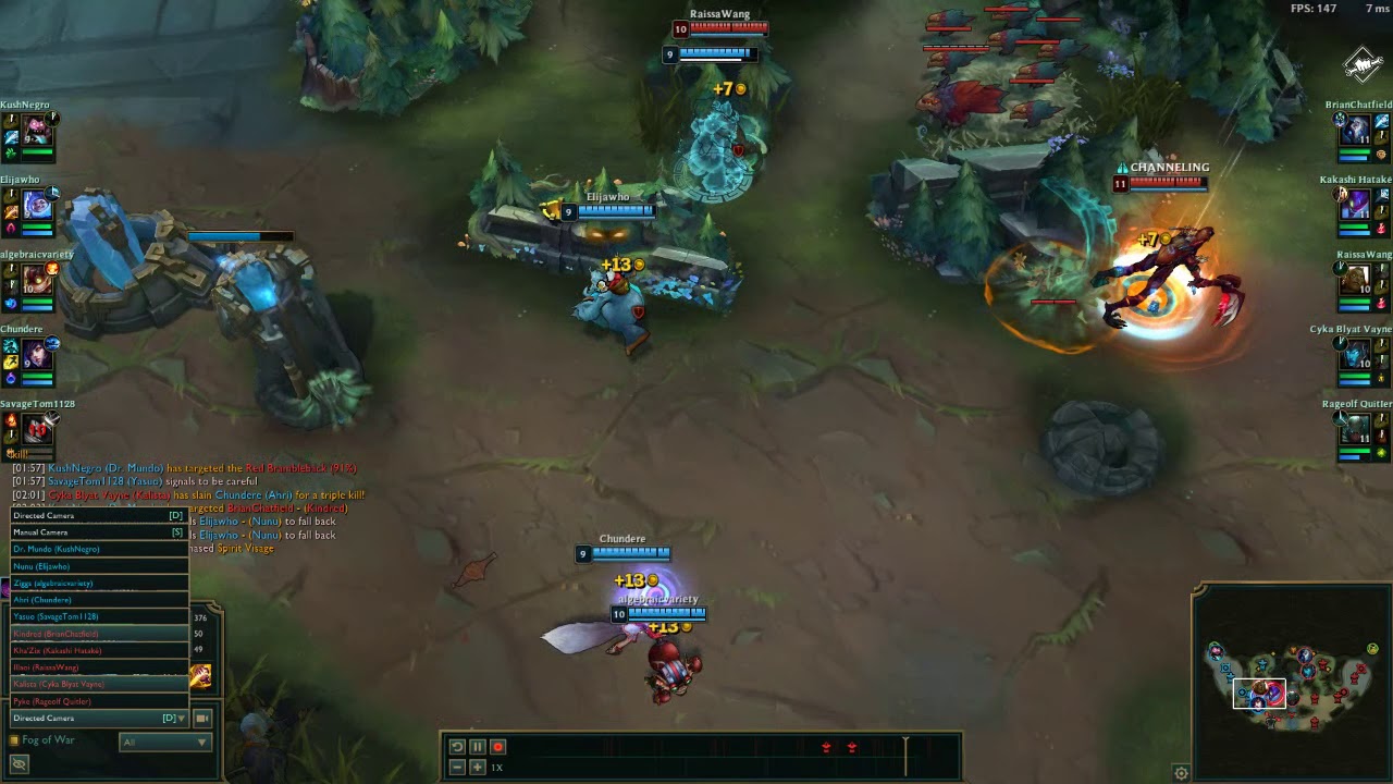 Kindred gets TWO stacks for killing marked champs - YouTube