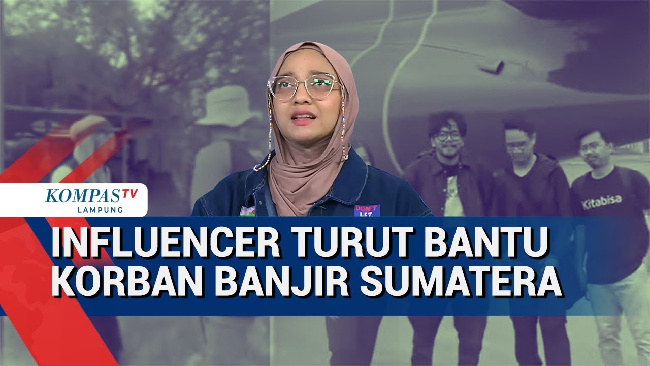 Deretan Influencer Turut Bantu Korban Banjir Sumatera - YouTube