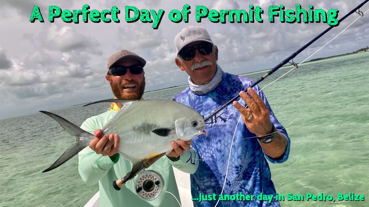 A Perfect Day of Permit Fishing in San Pedro, Belize - YouTube