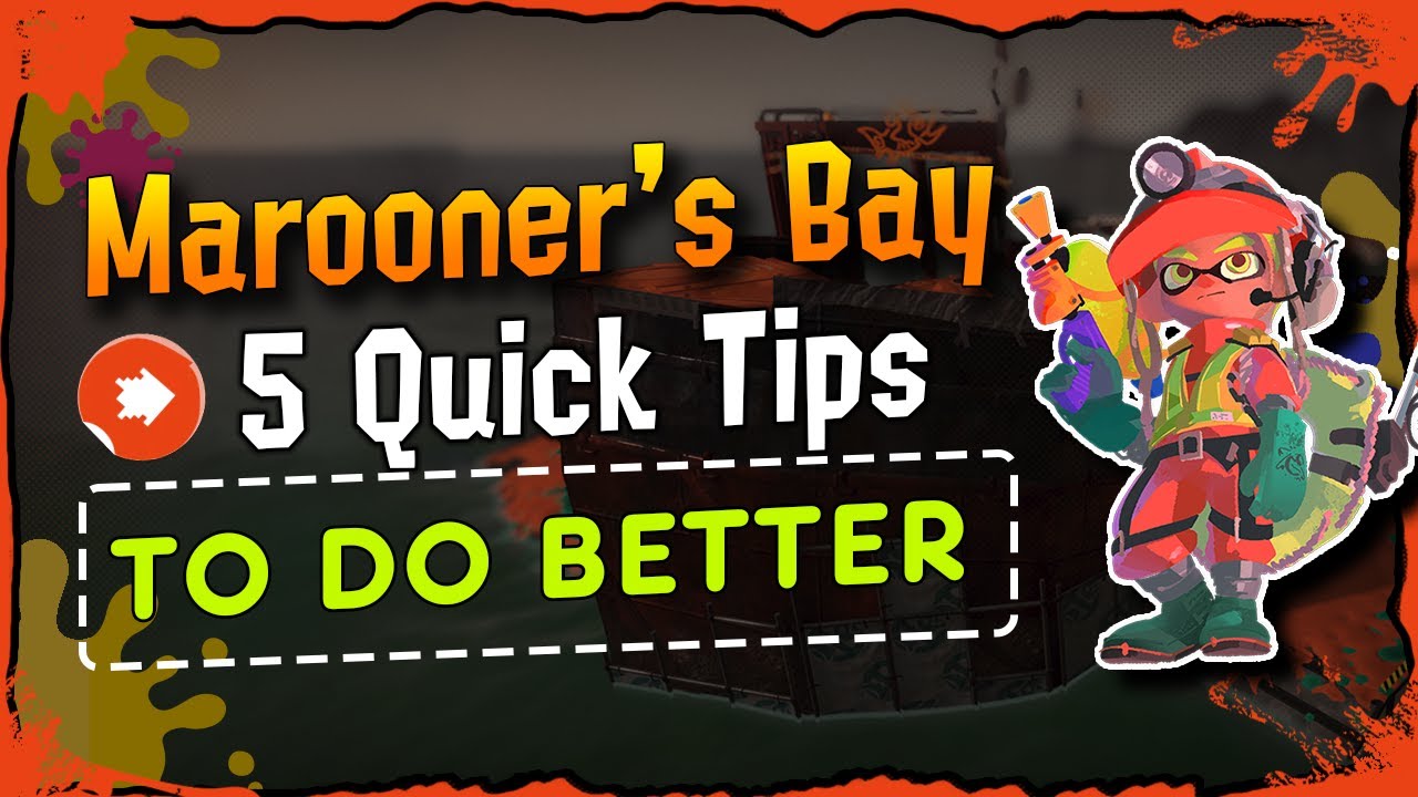 5 Tips For Marooner's Bay 【 Guide 】- Salmon Run Next Wave - Splatoon 3 - YouTube