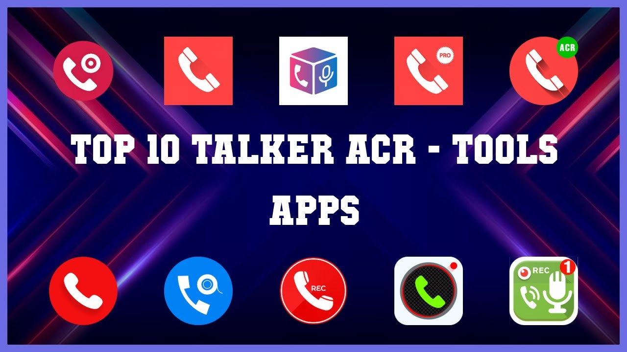 Top 10 Talker Acr Android Apps - YouTube