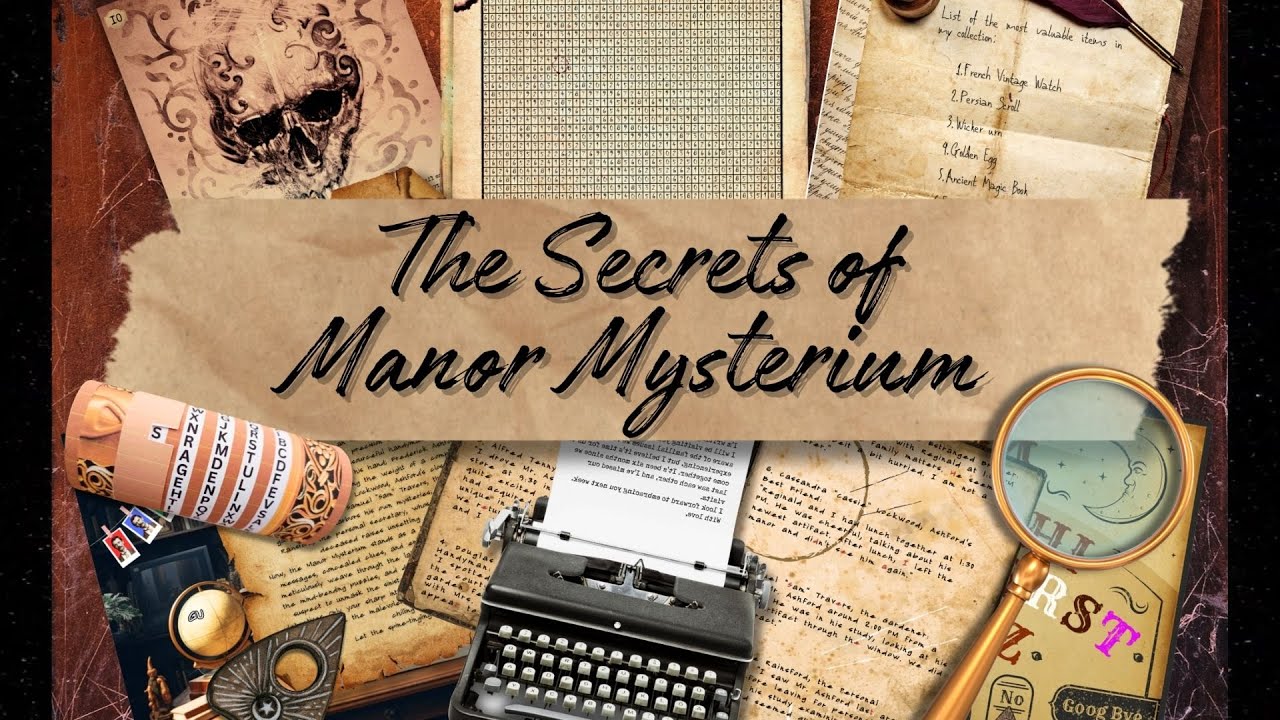 Halloween Escape Room for Adults -The Secrets of Manor Mysterium ...