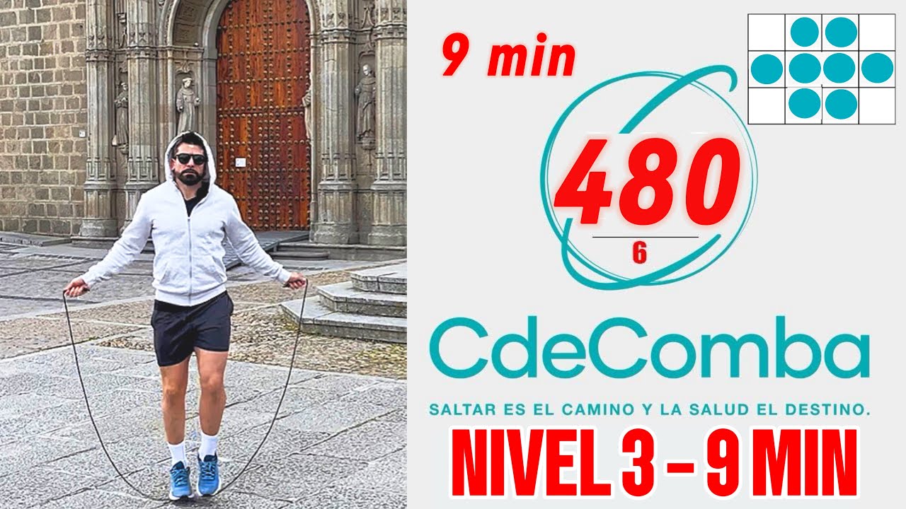 NIVEL 3: 9 Minutos y 480 Saltos - Rutina para Aprender a Saltar la ...