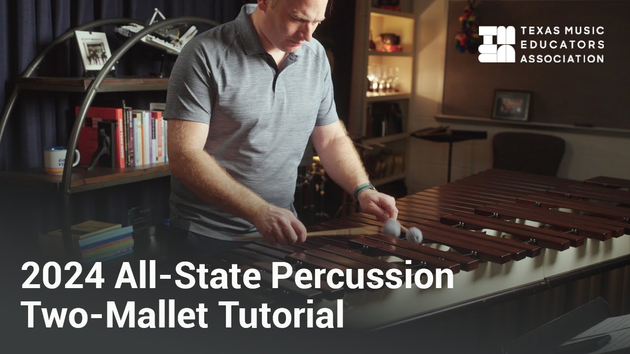 Texas All-State Percussion // Two-Mallet Tutorial 2024-2025 - YouTube