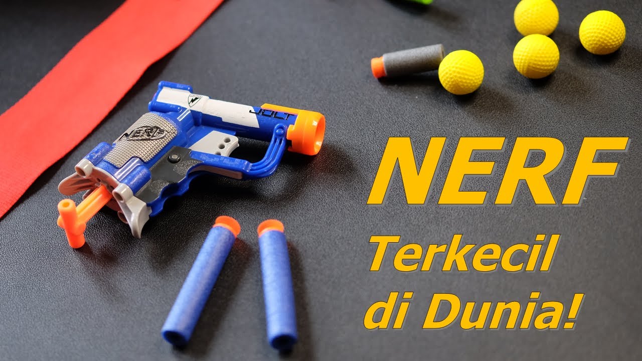 Review NERF Terkecil di Dunia!!! - NERF JOLT - YouTube