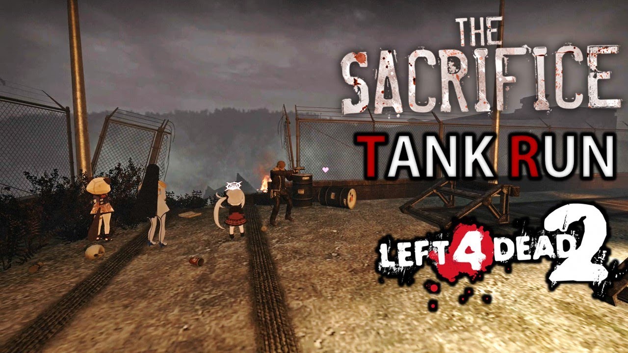 left 4 dead 2 The Sacrifice Tank Run - YouTube