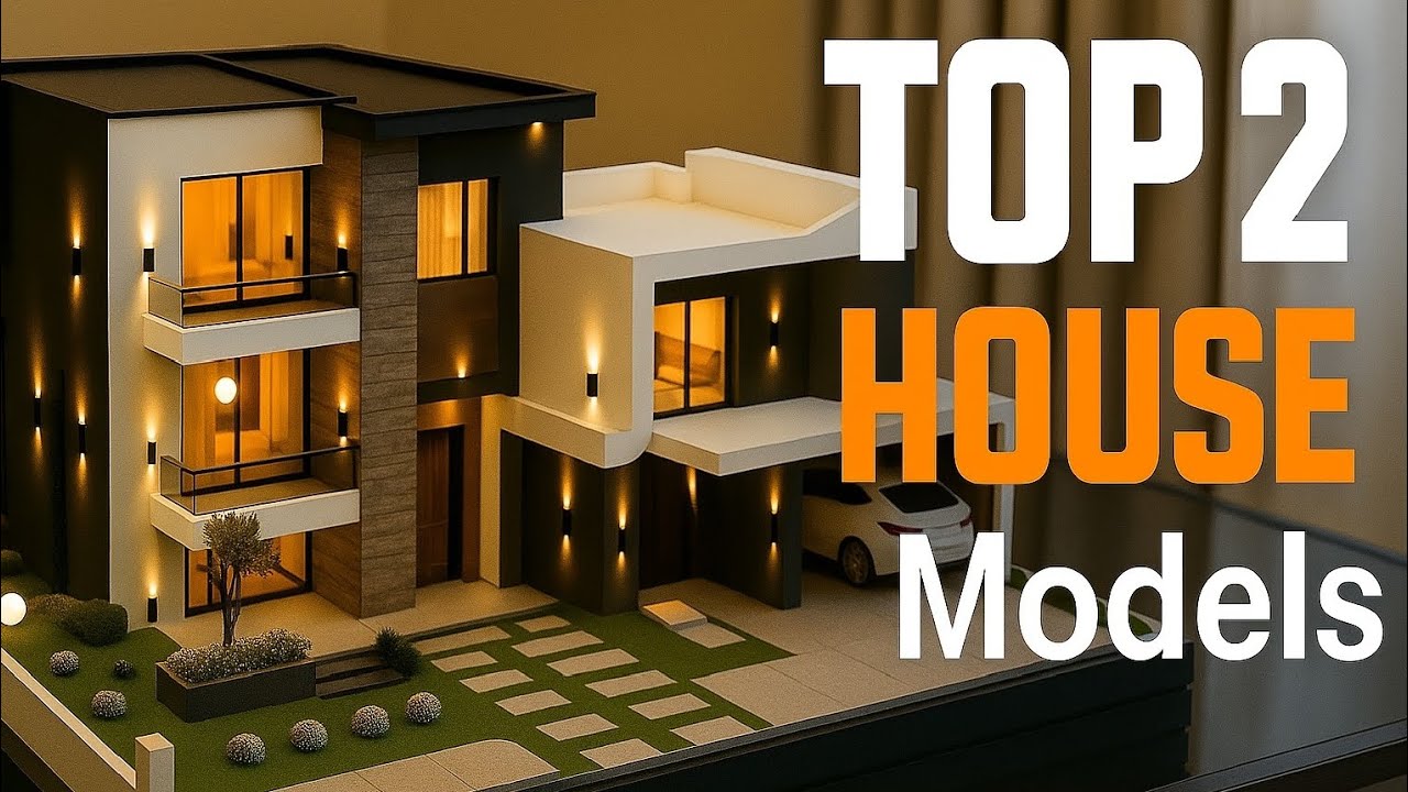 Top 2 Modern House Models | Stunning Luxury Home Designs - YouTube