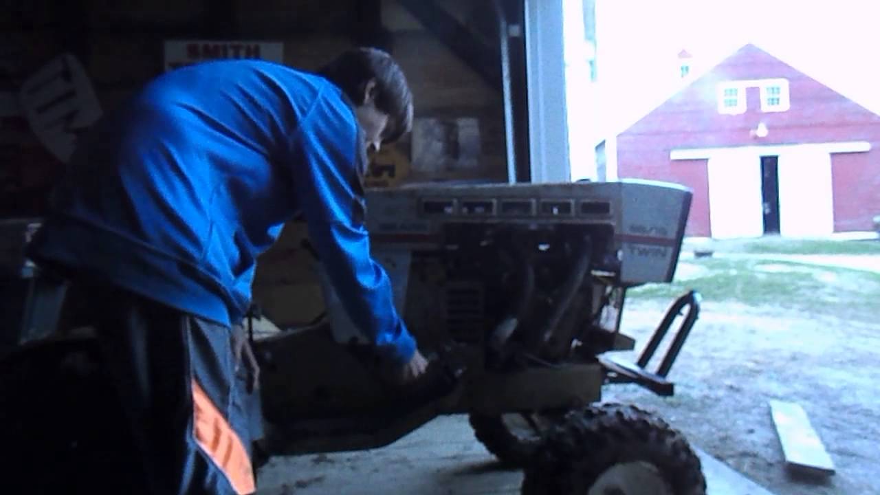 sears ss16 mud mower build part 6 - YouTube