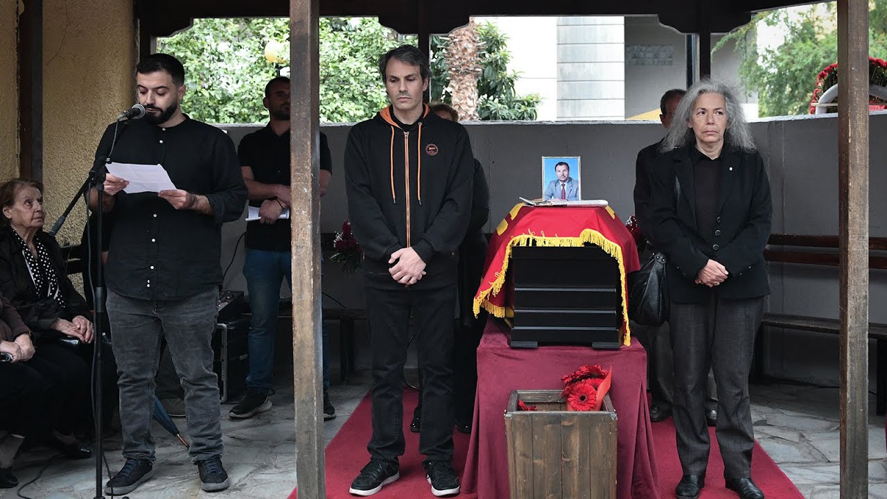 Επικήδειος του Φ. Περγαντή στον σ. Διαμαντή Μαυροδόγλου - YouTube