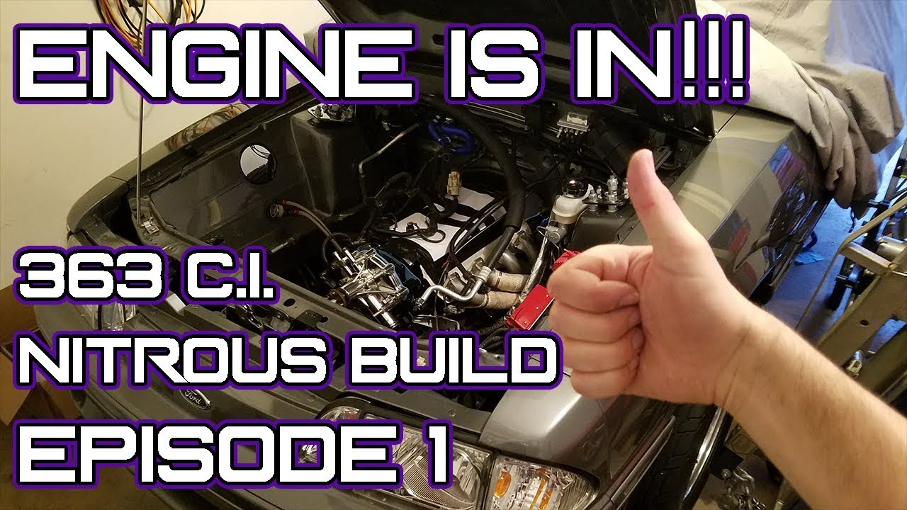 Part Unboxing + Short Block Install! - 363 NITROUS Fox Body Build ...