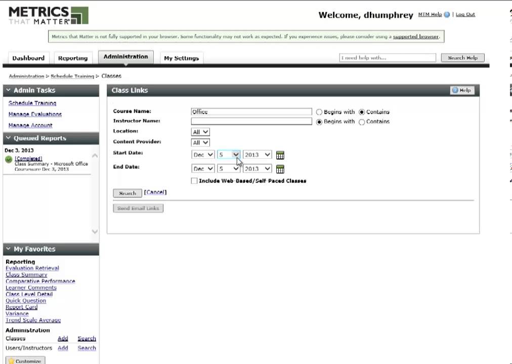 Metrics that Matter - Evaluation Form Links - YouTube