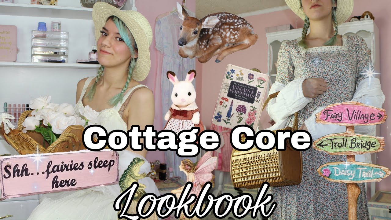 Cottage Core Lookbook - YouTube