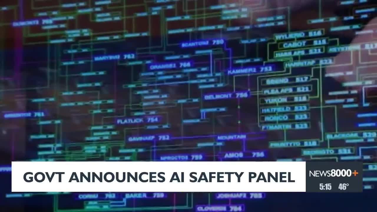 US government announces AI safety panel - YouTube