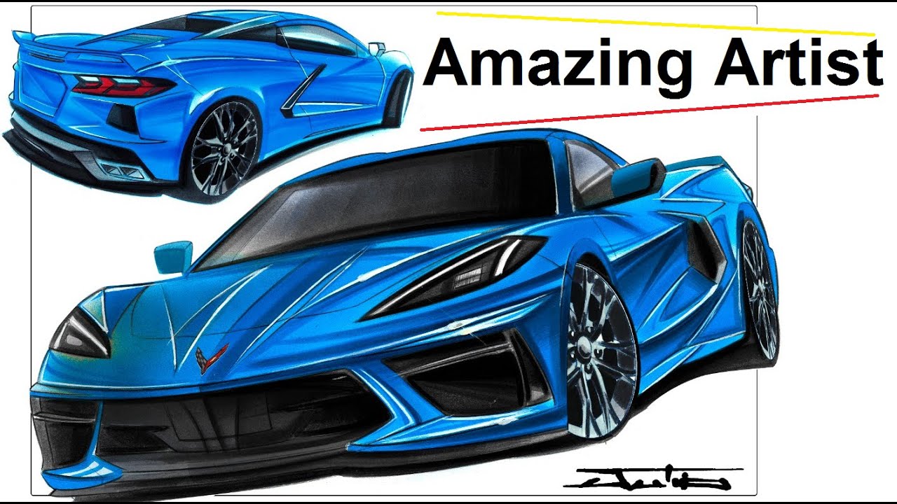 Car Rendering Artist | Custom Car Art | Detailed Information | Julio ...