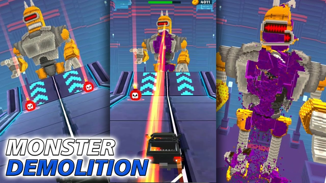 Monster Demolition- Giants 3D | Gameplay | Android iOS3 - YouTube