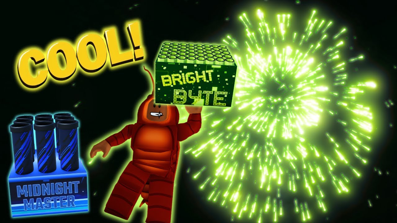 New 21x Midnight Master & 40x Bright Byte! (Fireworks Playground) Roblox. - YouTube