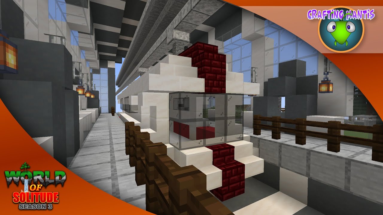 Monorail Station ♥ Ep. 16 ♥ World of Solitude Minecraft Lets Play - YouTube