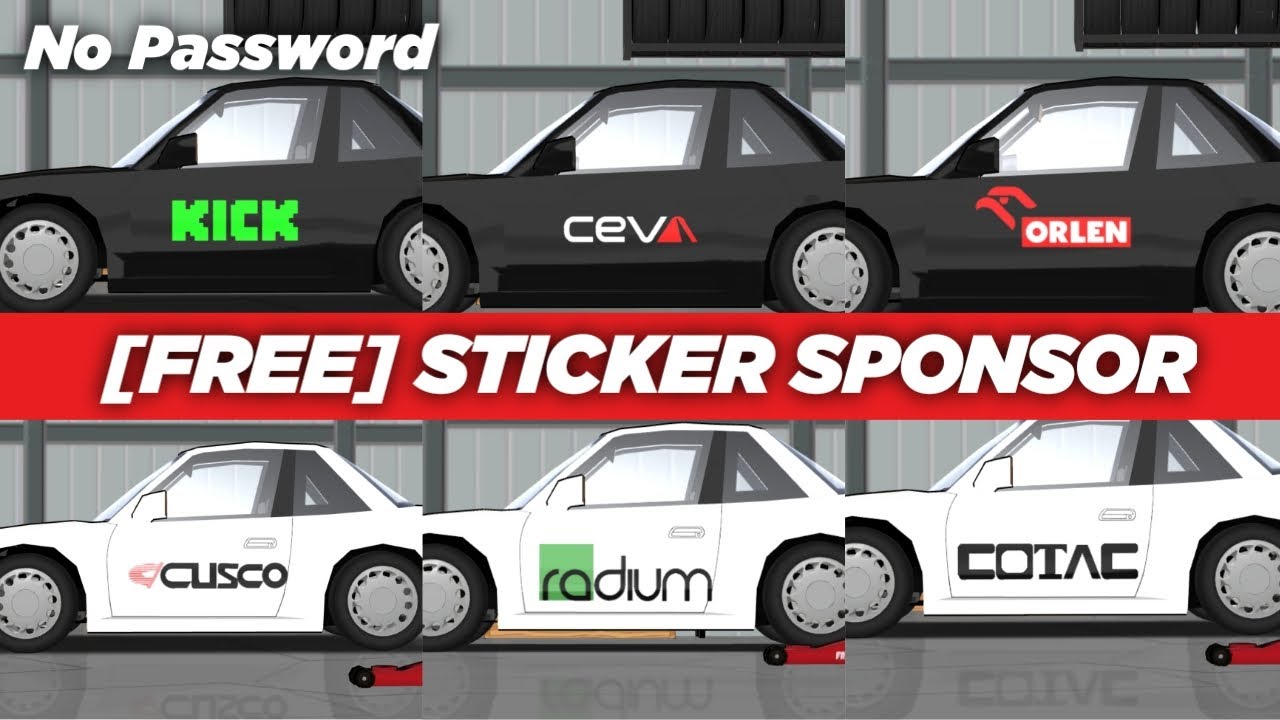 FREE STICKER SPONSOR 😜 - Frlegends Indonesia - YouTube
