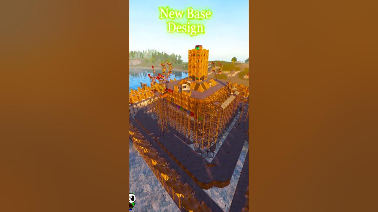 Rust New Meta Base Design of 4x4 , circle Base 5x5 on Vital #rust #rustgame #rustconsole - YouTube