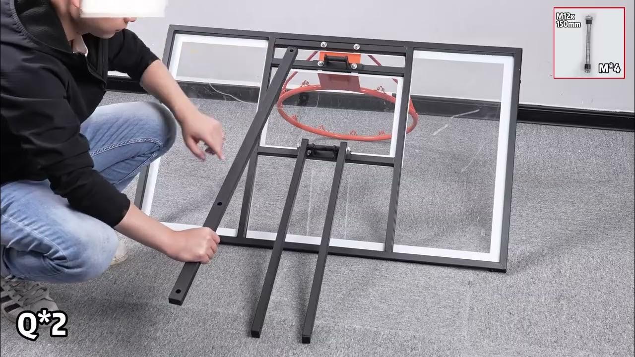 Yohood Basketball Hoop Installation Guide For S003-20W - YouTube