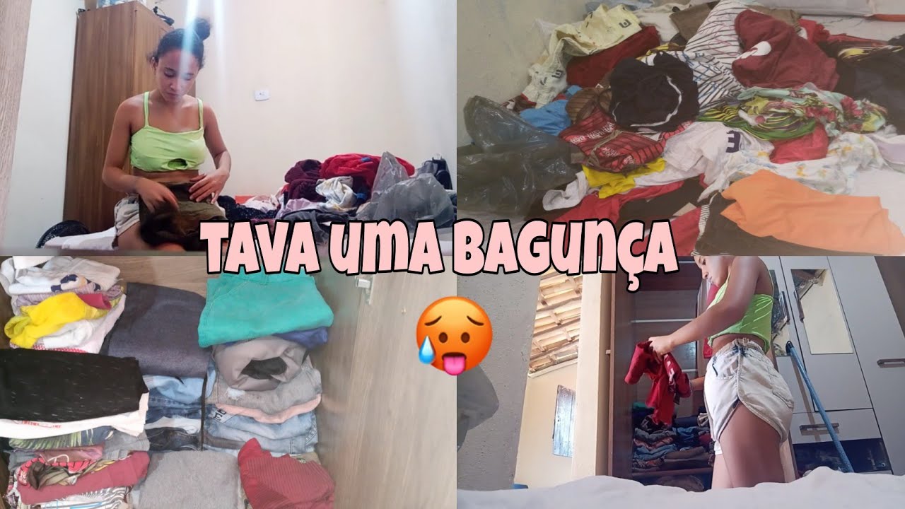 Arrumando as roupas do Mozão 😊 - YouTube