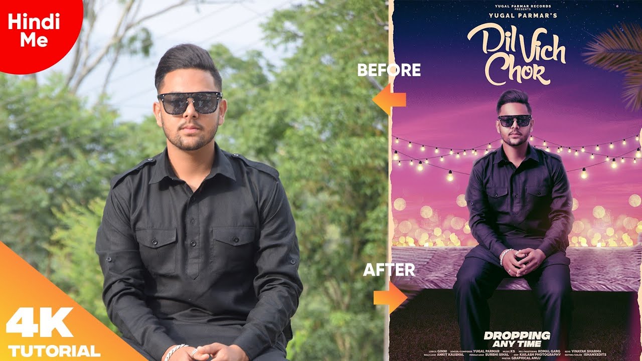 Punjabi Song Poster Design | Learn Professional Poster Design in ...