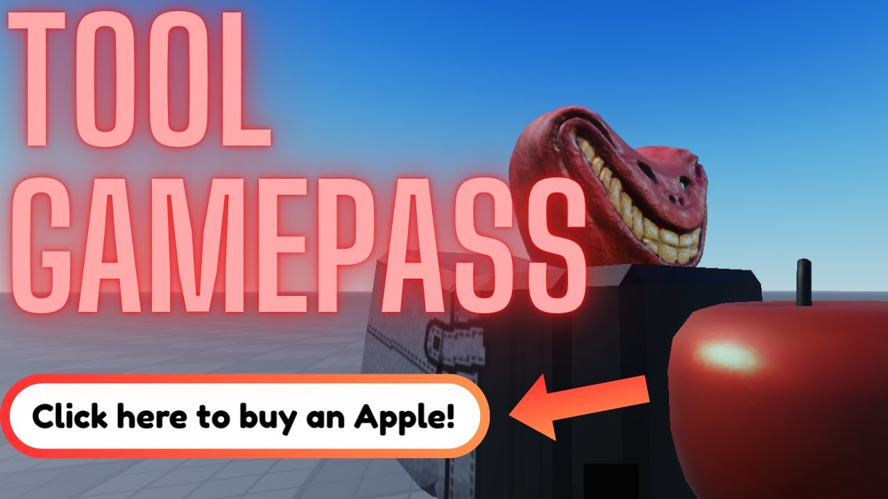 Tool Gamepass - Roblox Studio Tutorial - YouTube