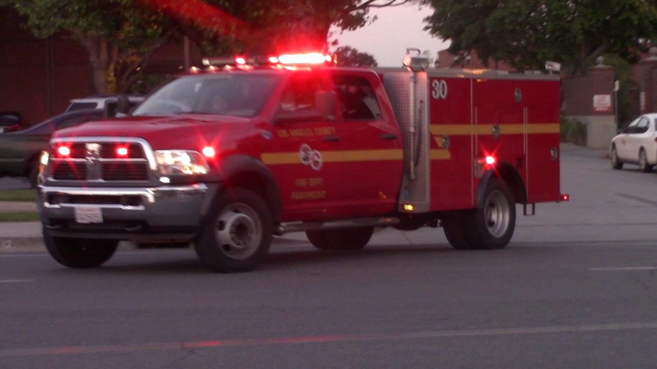 LACoFD Squad 30 Responding (Touchmaster) - YouTube