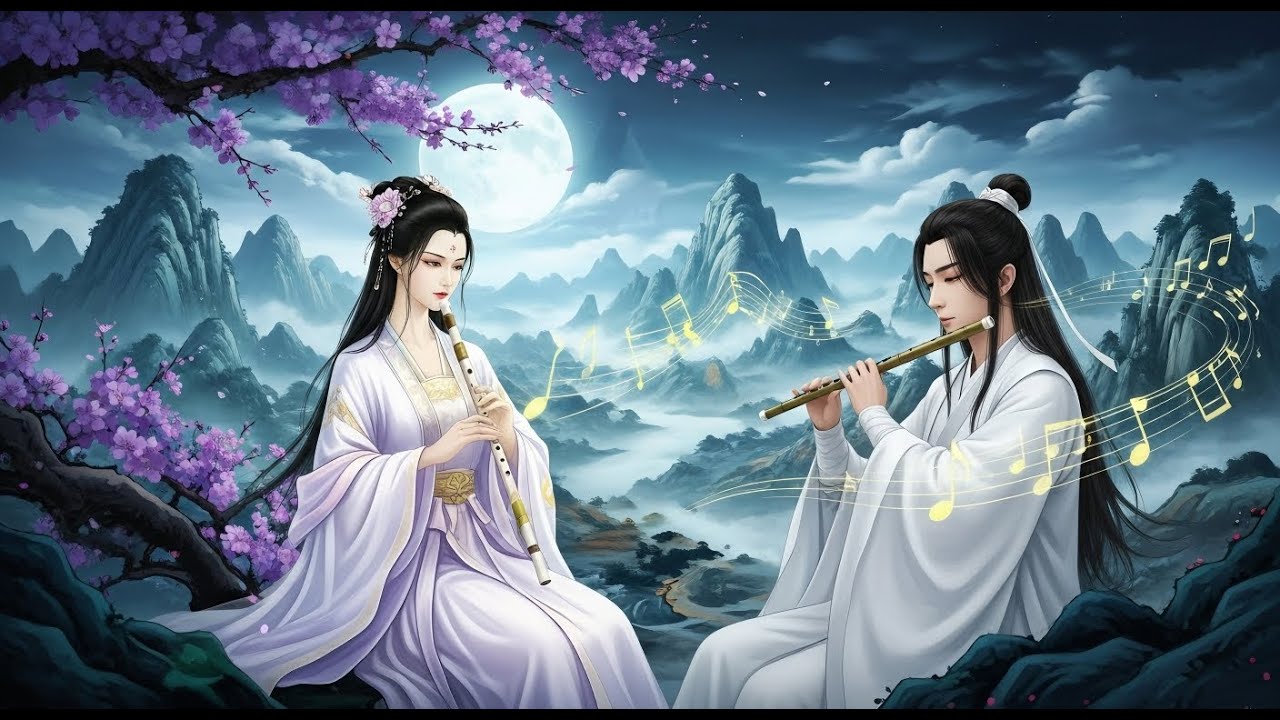 Chinese Zen Music 🌿Bamboo flute, Erhu, Guzheng for Relaxation, Stress ...
