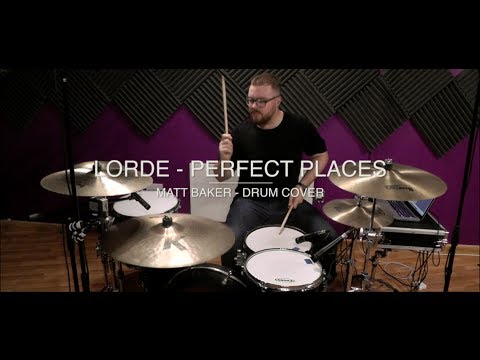 Perfect Places - Lorde drum cover - YouTube