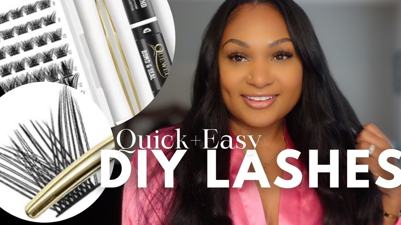 How to:DIY Lash Extensions at Home| Everything in 1 Amazon Lash Kit ...