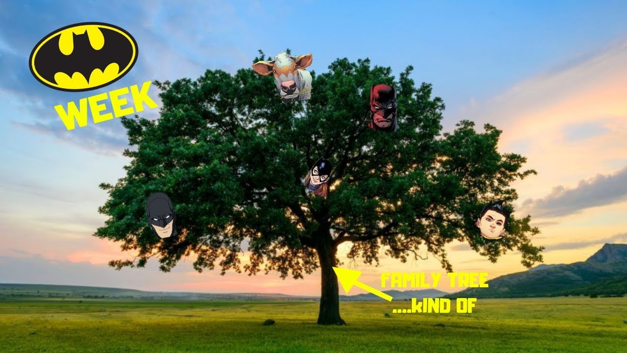 I DREW THE BAT FAMILY TREE! - YouTube