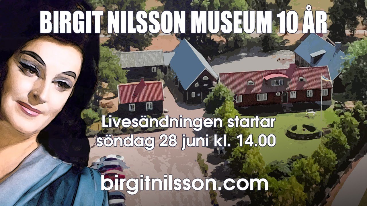 Birgit Nilsson Museum 10 år - YouTube