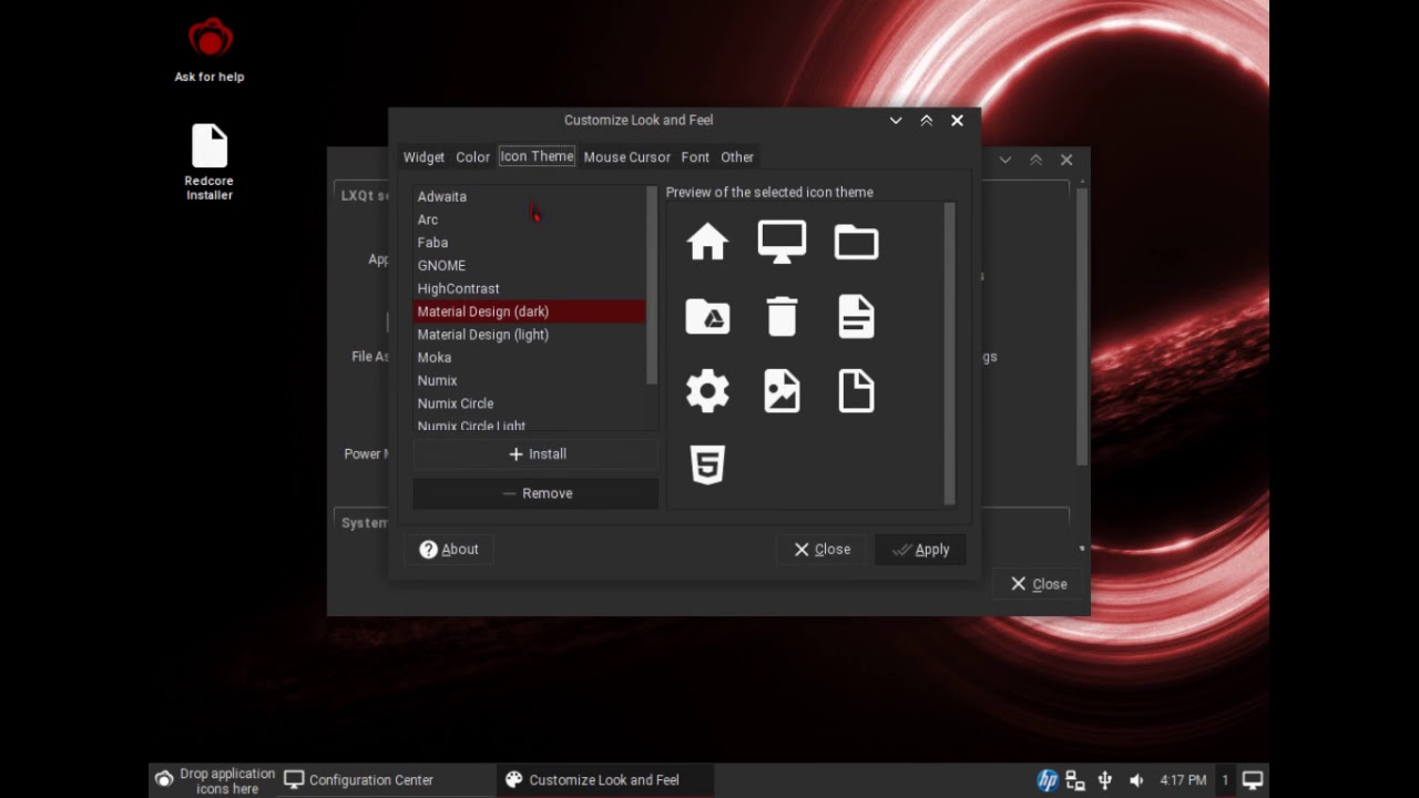 Redcore Linux - LXQT - BETA (2018-01) - YouTube
