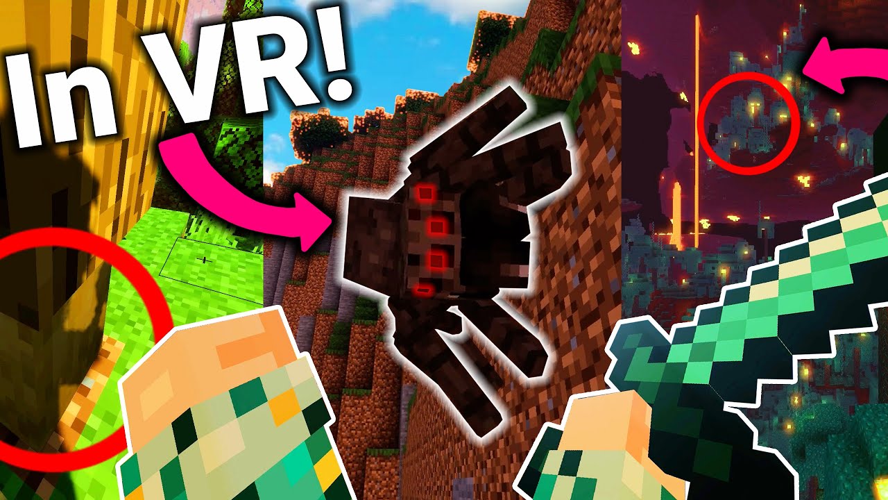 20 Mods That Will Make You Fall in Love with Minecraft VR! - YouTube
