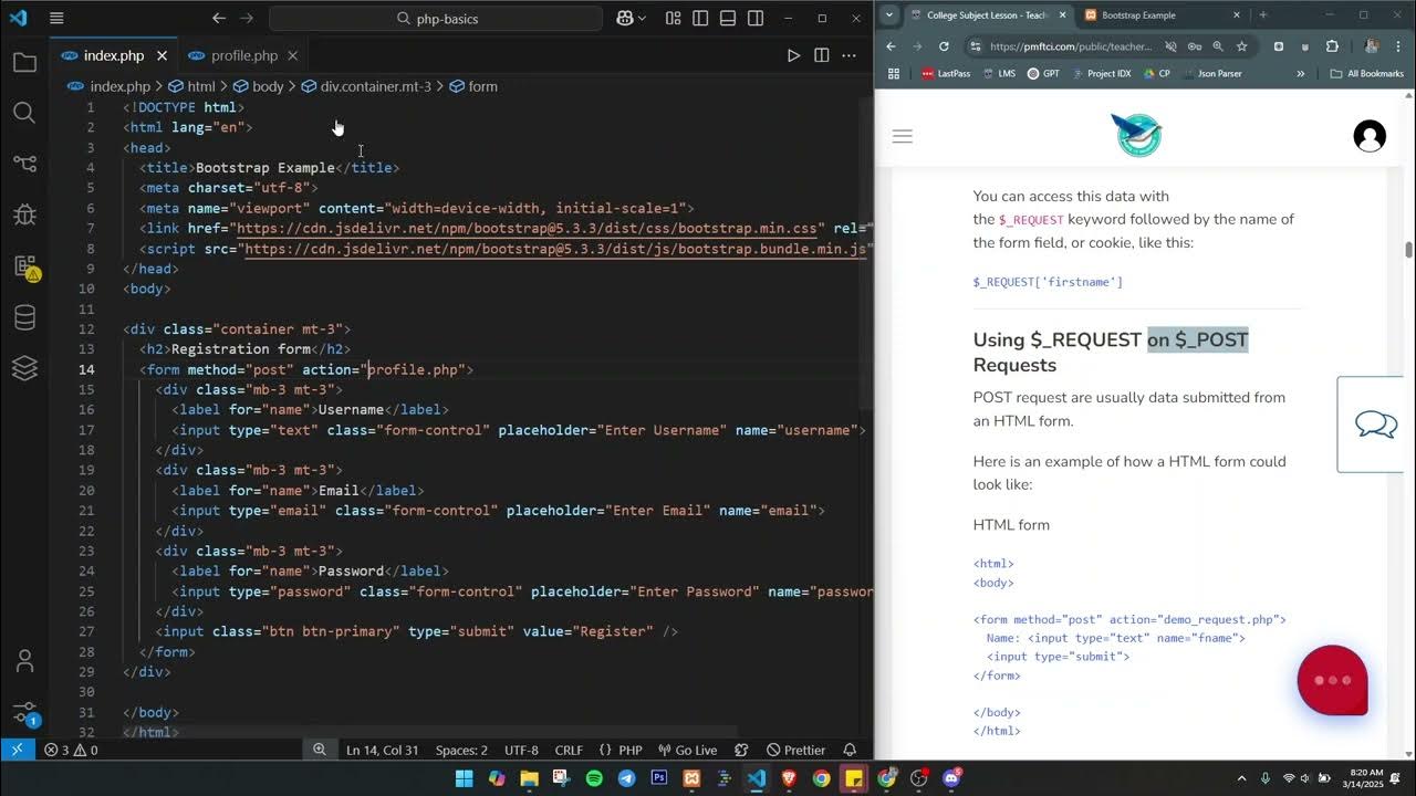 CHAPTER 3: LESSON 5 - PHP SUPERGLOBALS (GLOBAL VARIABLES) - PART 3 - YouTube