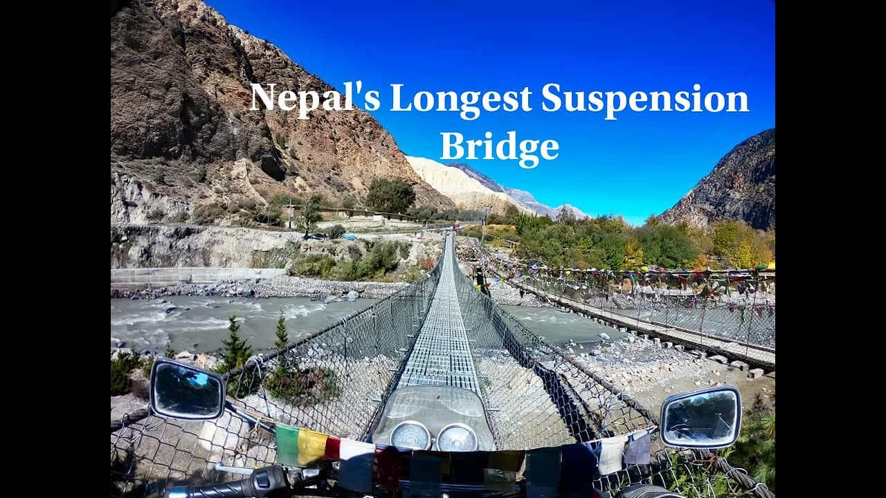 Nepal's Longest Suspension Bridge,kushma : Siddhant Chandel - YouTube