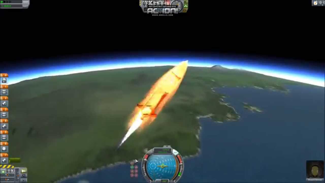 Orbital Craft Controlled By Space Bar Only [Reddit Challenge] - YouTube