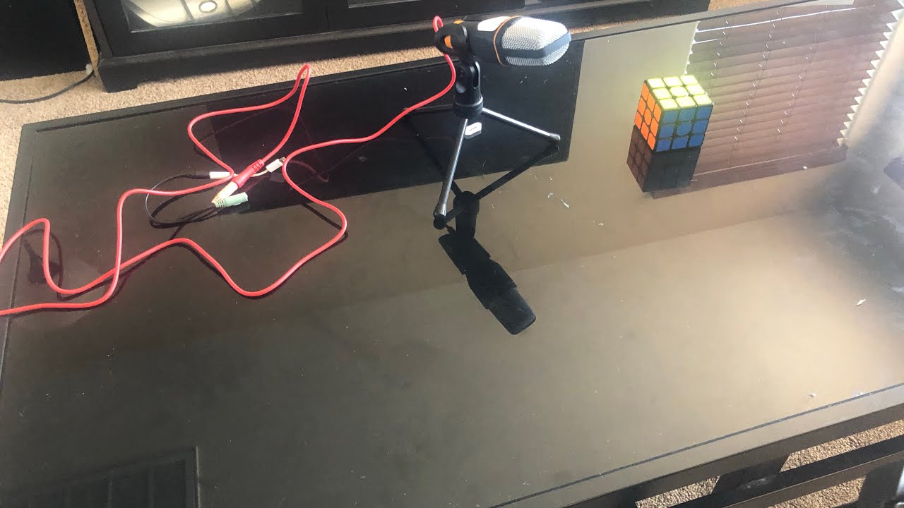 Microphone and Rubik Cube Unboxing - YouTube