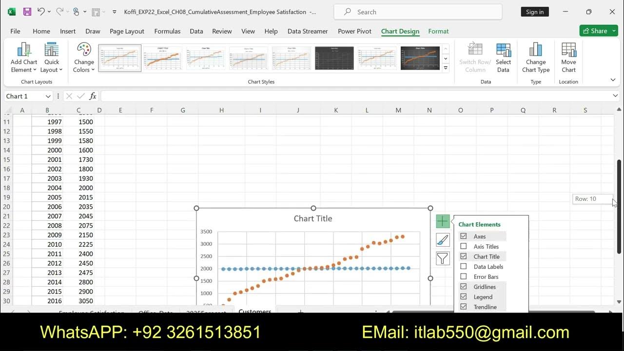 Exp22_Excel_Ch08_CumulativeAssessment_Employee_Satisfaction | Excel ...